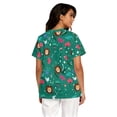 Binienty Scrub Tops with Pockets for Women, Soft Stretch, V-neck Short ...