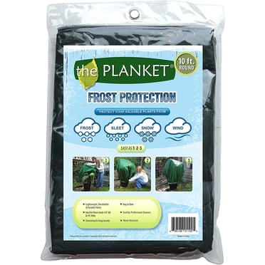 Planket Plant Frost Blanket and Protection Cover, 10 Ft Round - Walmart.com