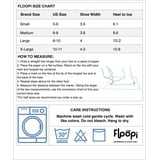 Floopi Indoor & Outdoor Women's Slippers, Comfortable Slip-On Bedroom ...