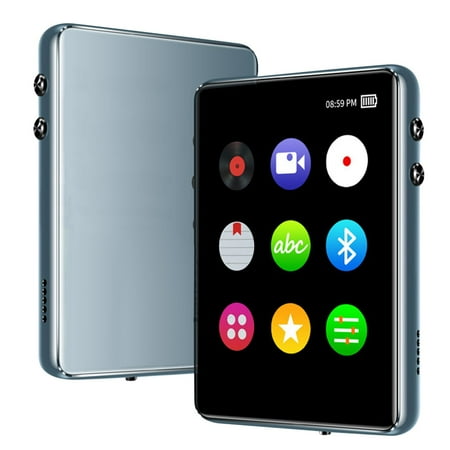 WREESH Full Touch-Screen MP3 Bluetooth 5.0 MP4 Player 2.5inch MP5 ...