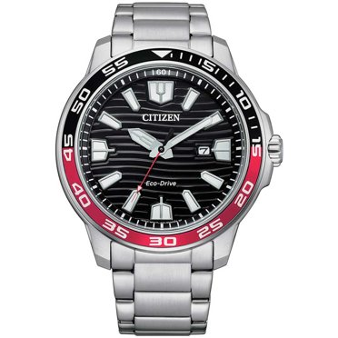 Citizen Men's Postmaster Diver 200M Stainless Steel ECO Drive Watch ...