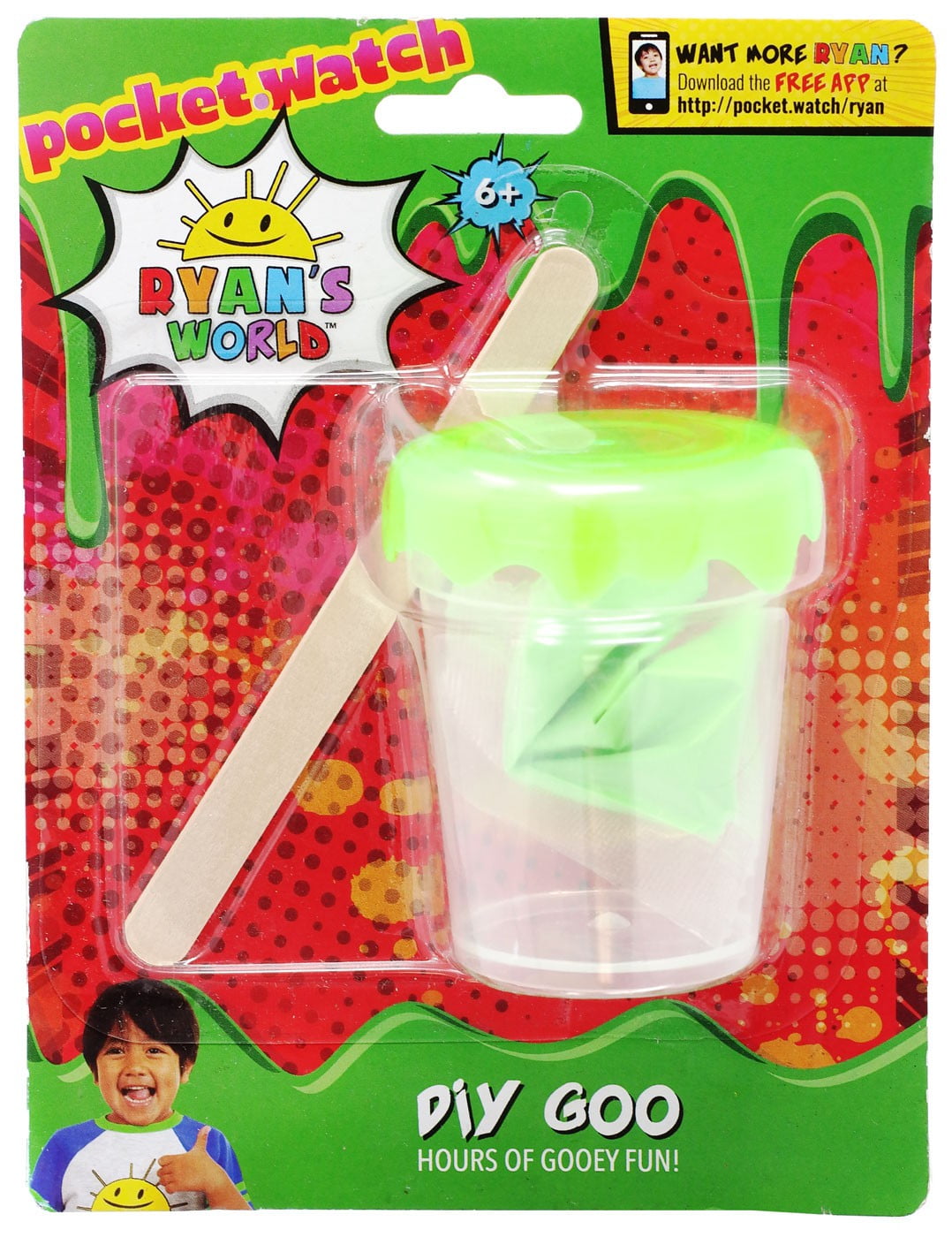 Pocket Watch Ryan's World DIY Goo - Walmart.com