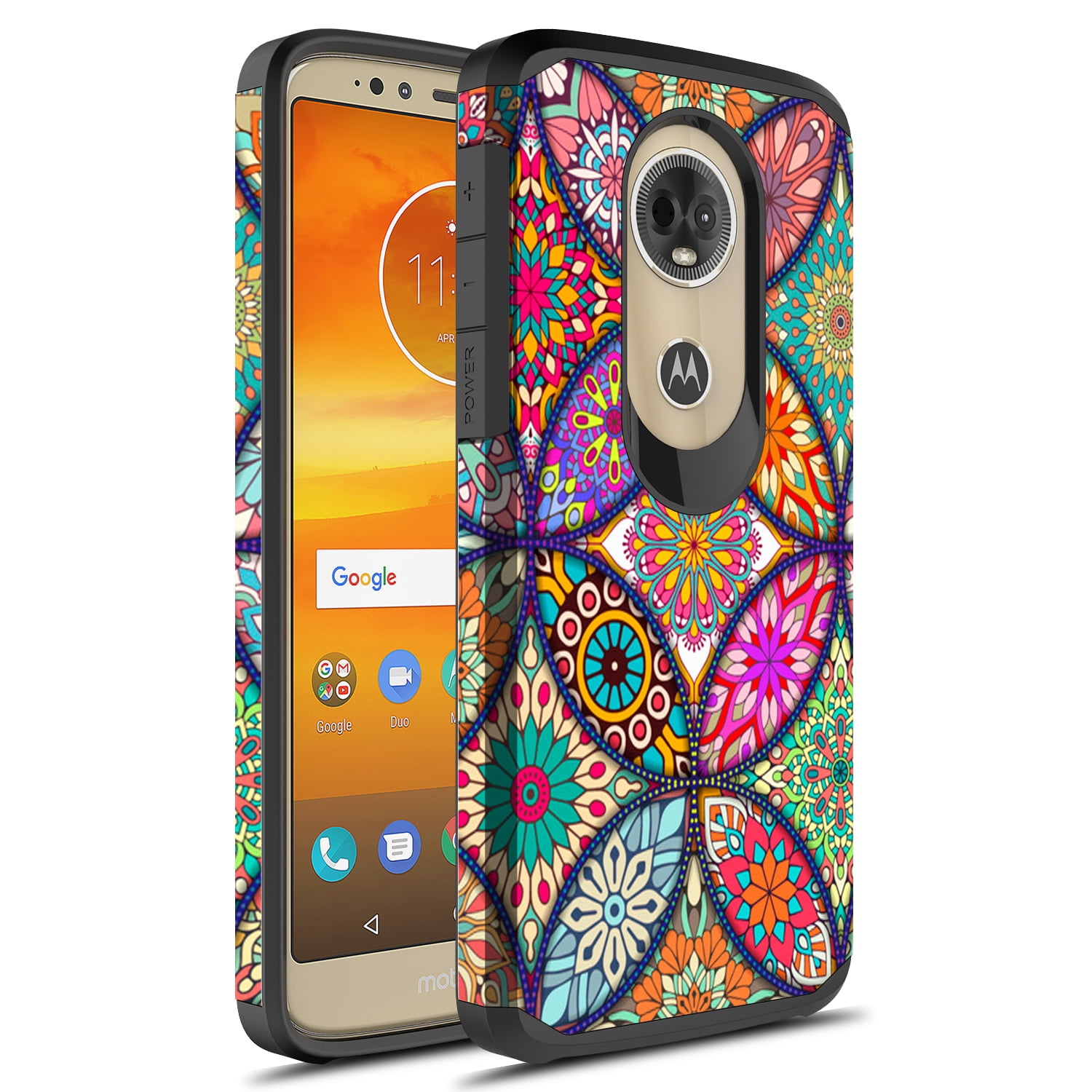 Moto E5 Plus Case Moto E5 Supra Case Kaesar Hybrid Dual Layer