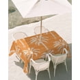 54x80 Inch Outdoor Tablecloth with Umbrella Hole Zipper Rectangle ...