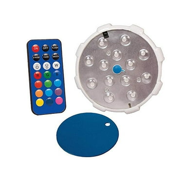 Remote Control LED Color-Changing Pool Wall Light - Walmart.com