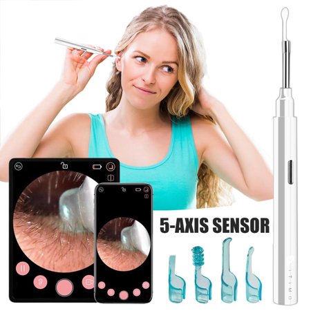 Luminous Ear Spoon Intelligent Visual Ear Picking Waterproof Removal ...