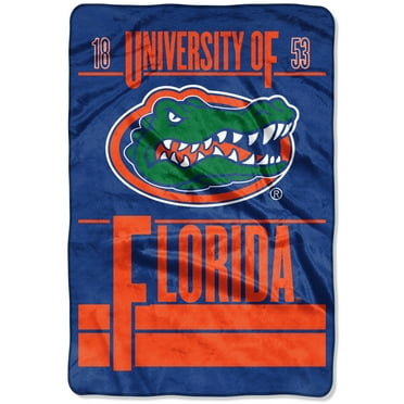 College Covers Everything Comfy Florida Gators Soft Raschel Throw ...
