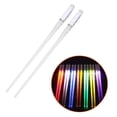 D-GROEE LED Glowing Light Chop Sticks REUSABLE Sushi Lightup Sabers ...