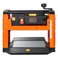 1800W Heavy-Duty Benchtop Planer, Dual Rollers, for Hardwood & Softwood ...