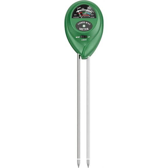 Soil Tester, Soil Moisture Meter, 3-in-1 Plant Tester, Soil Moisture ...