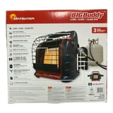 Mr. Heater Big Buddy Indoor 18,000 BTU Propane Radiant Space Heater for ...