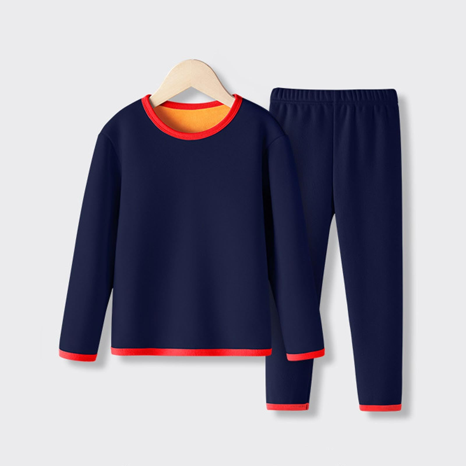 Cowsor Thermal Underwear Boys Girls Ultra-Soft Long Johns Set Base ...