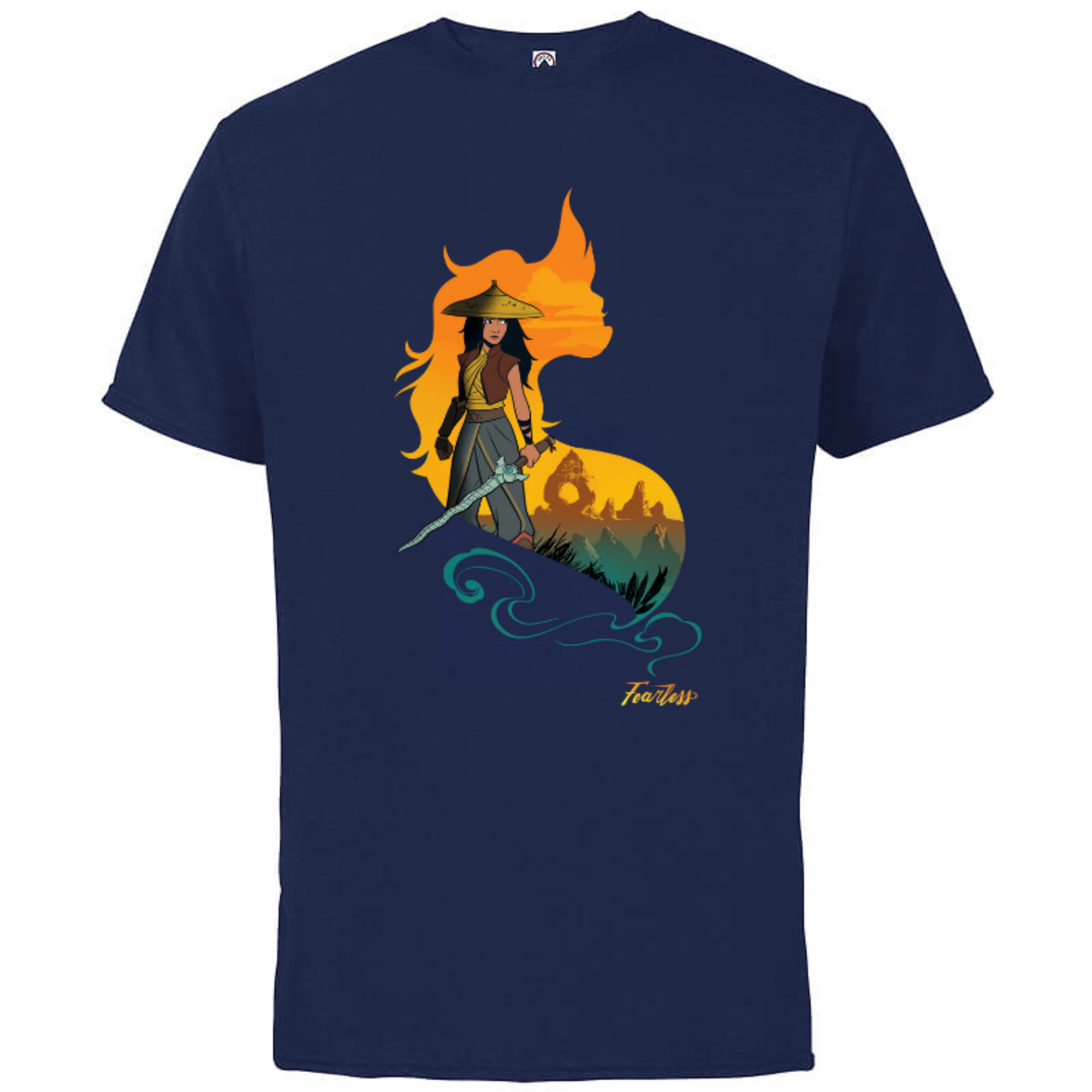 Disney Raya and the Last Dragon Kumandra Heart Standard T-Shirt - Short ...