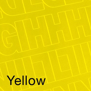 Permanent Adhesive Vinyl Letters and Numbers, 3" 160pk, Yellow ...