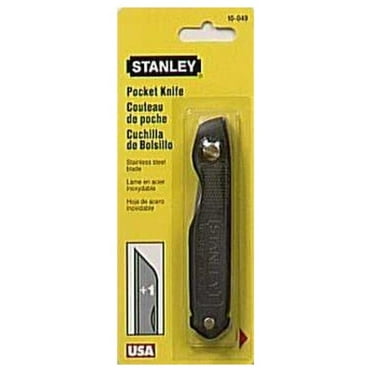 Stanley Quick-Change Curved Utility Knife, Stainless Steel Retractable ...