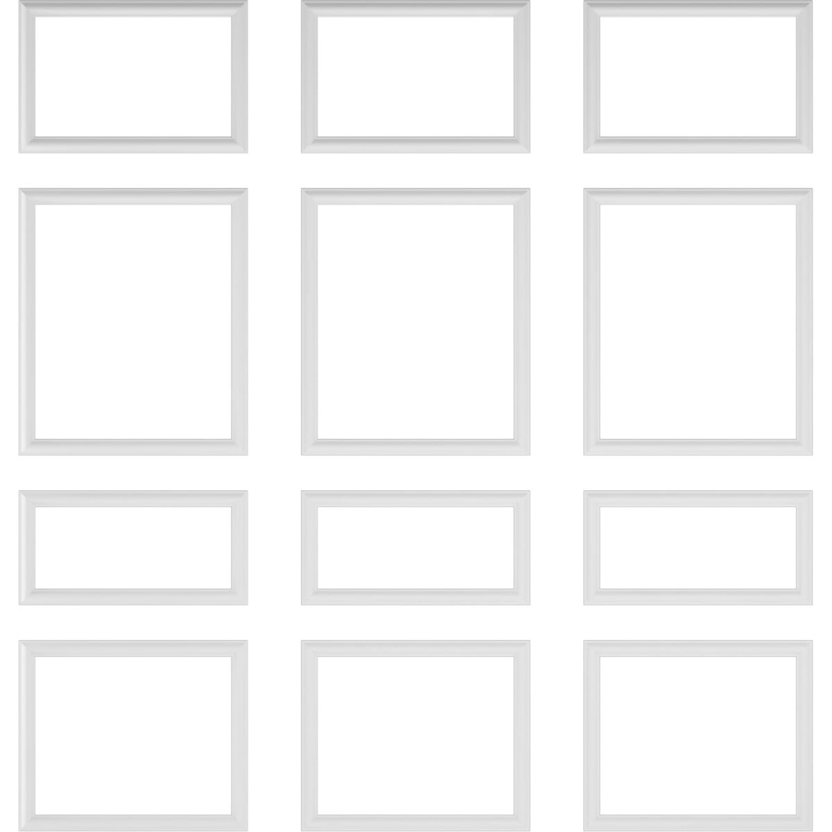 Ekena millwork 94 1/2"L (Adjustable 94 1/2"H to 120"H) Ashford Square ...