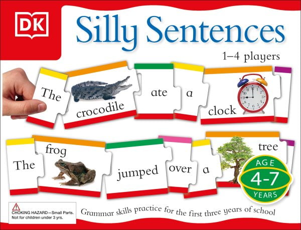 Pre-Owned DK Toys & Games: DK Toys & Games: Silly Sentences : Grammar ...