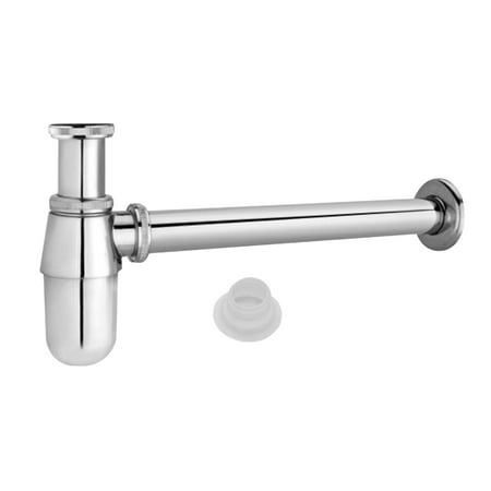 Sink Pipe Waste With Adapter Home Bathroom Outlet Wash Basins Solid ...