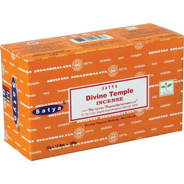 Satya Divine Blessings Incense Sticks 12 Packs x 15 Grams Box of 180 Grams - Walmart.com