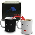 Set of 3 Magic Heat Sensitive Coffee Mugs, Color Changing Heat Cups, 11 ...
