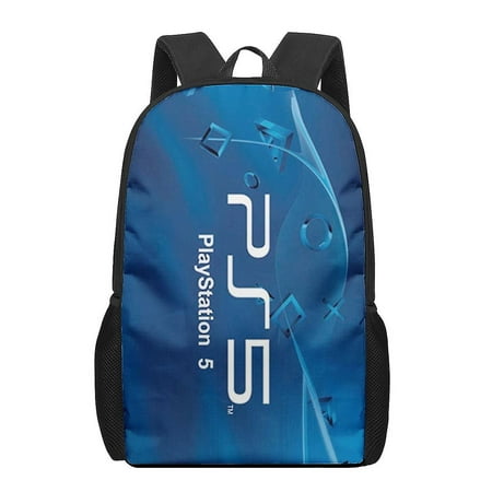Playstation 5 Ps Pattern Children School Bags For Girls Boys Teenager ...