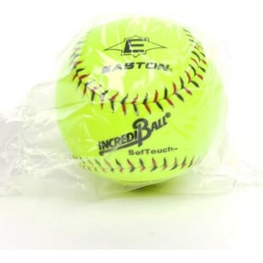 12" Yellow Practice Softball - Walmart.com