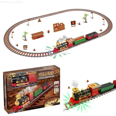 HTWW 134/190Pcs Classic Toy HTWW ristmas Train Set Mini Train Toy Set ...