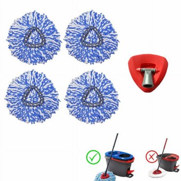 Rejuvenate Microfiber Bonnet Applicators for 9-inch Mop - Washable ...