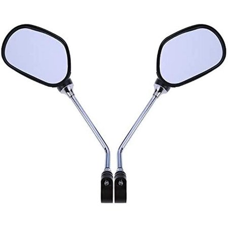 The Rear View of The Car-in-The-Mirror Bike MTB Bike Wide-Range Mirror ...