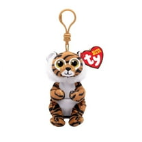 Ty Beanie Baby Bellies - MITCH the River Otter (Plastic Key Clip - 4 ...