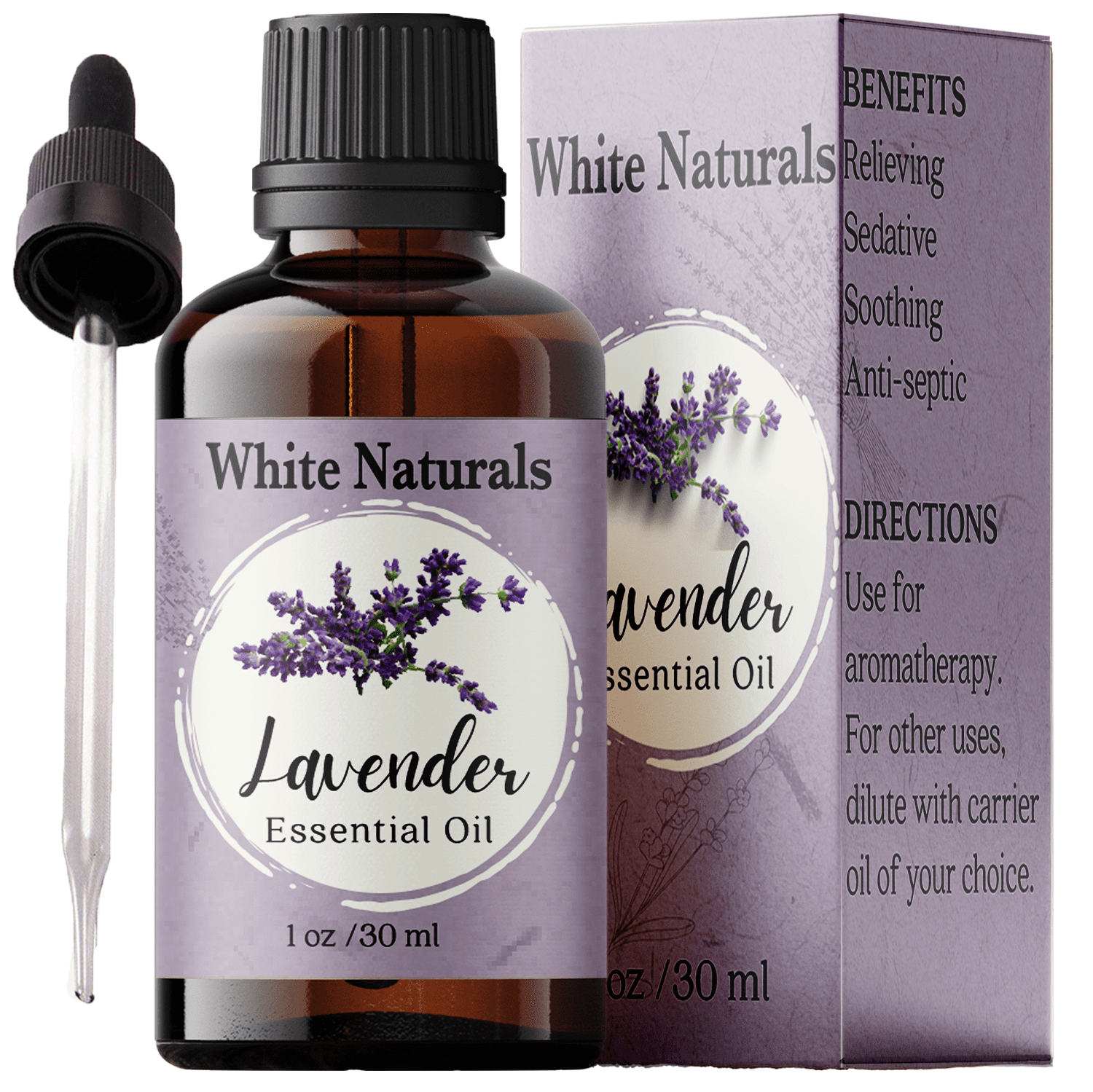 Organic Lavender Essential Oil, 100% Pure and Natural Undiluted Premium ...