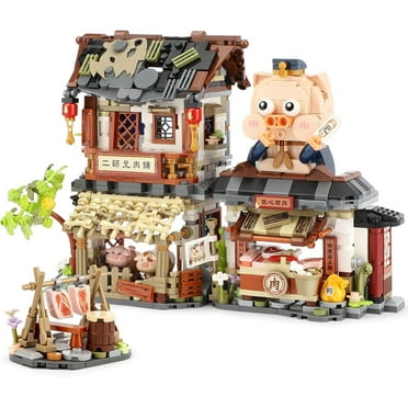 Zogymoz House Building Toy Set of 4, Brick Set for Kids, 2969 PCS ...
