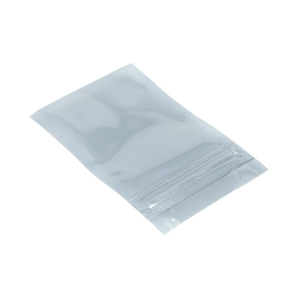 50PCS Anti-Static Shielding Bag Translucent Zip Lock Resealable Bags ...