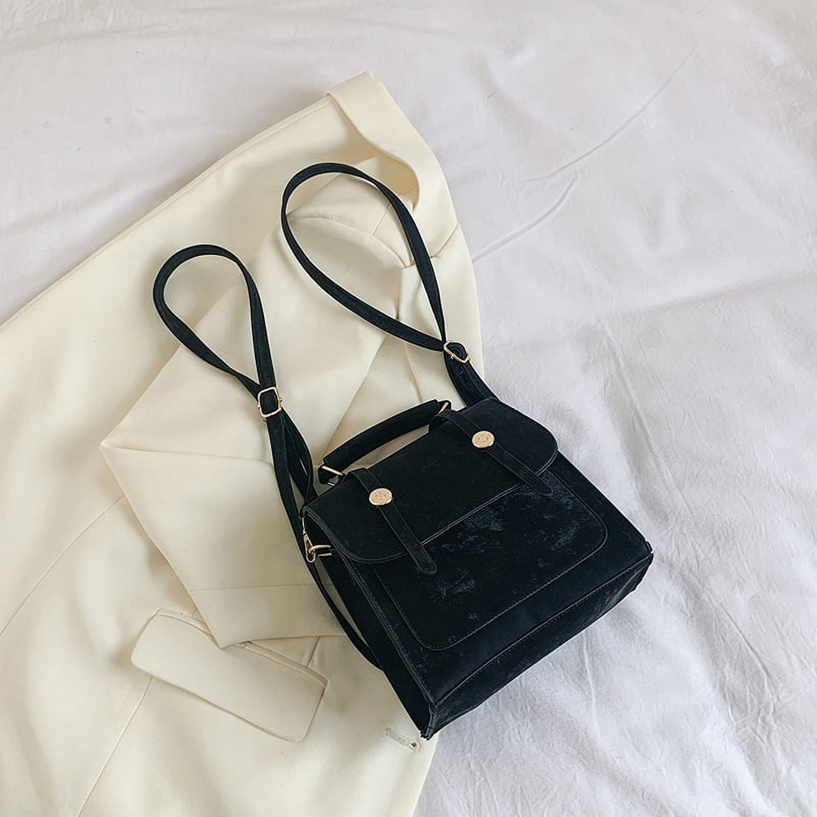 Bolso bandolera de mujer estilo coreano simple de color puro 2025 ...