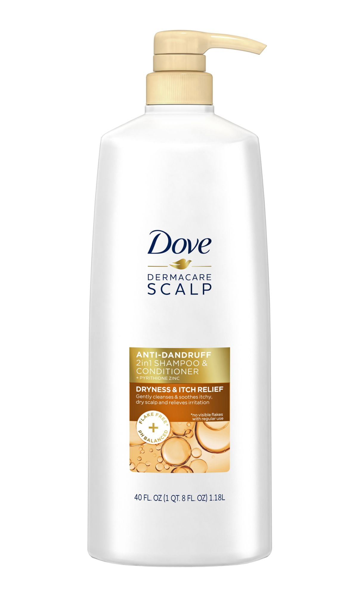 Dove Dermacare Scalp 2 In 1 Anti Dandruff Shampoo And Conditioner 40 Fl