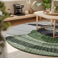 Black Sheep 7' Round Rug for Living Room Conversation Area, Glasses ...