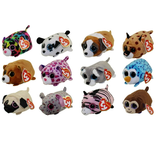 TY Beanie Boos - Teeny Tys Stackable Plush - Series 2 - SET of 12 (4 ...
