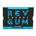 (2 pack) Rev Gum Sugar Free Polar Mint Energy Gum, 6 Pieces - Walmart.com