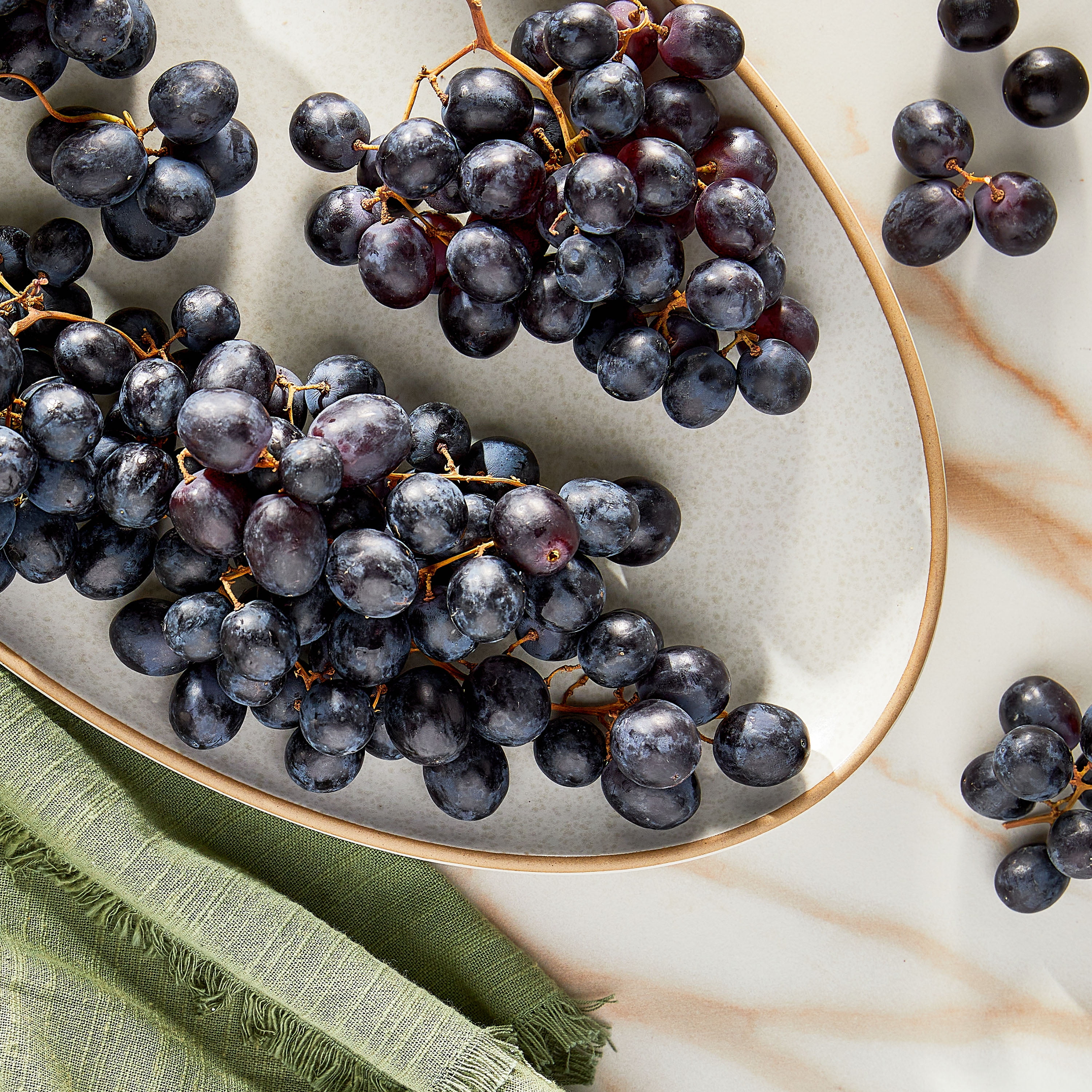 Black Grapes Fruit