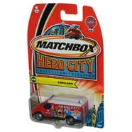 Matchbox Hero City (2002) Mattel White & Red Street Sweeper Toy #18 ...