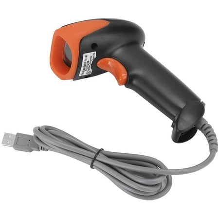 Red Light Ergonomic Barcode Scanner QR Code Handheld Scanning Tool ...
