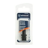 Attwood Universal Sprayless Connector, Male Fitting with Pre-Applied ...
