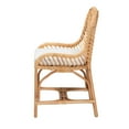 bali & pari Arween Rattan BOHO Dining Chair, Natural Brown - Walmart.com