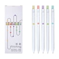 Cute Aesthetic Click Pens 0.5mm Fine Point Retractable Smooth Writing ...
