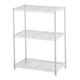 Hyper Tough 3 Tier Wire Shelving Unit,13.4"Dx23.2"Wx30.6"H, White ...