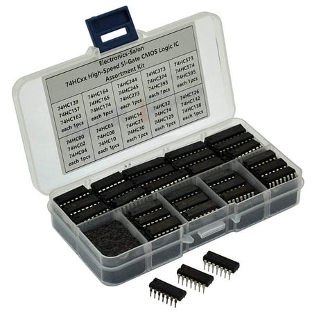 30 Types 74HCxx Series Logic IC Assortment Kit, High-Speed Si-Gate CMOS ...