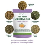 Calming Blends Feel Better Digestive Tea, Herbal Loose Leaf Tea ...