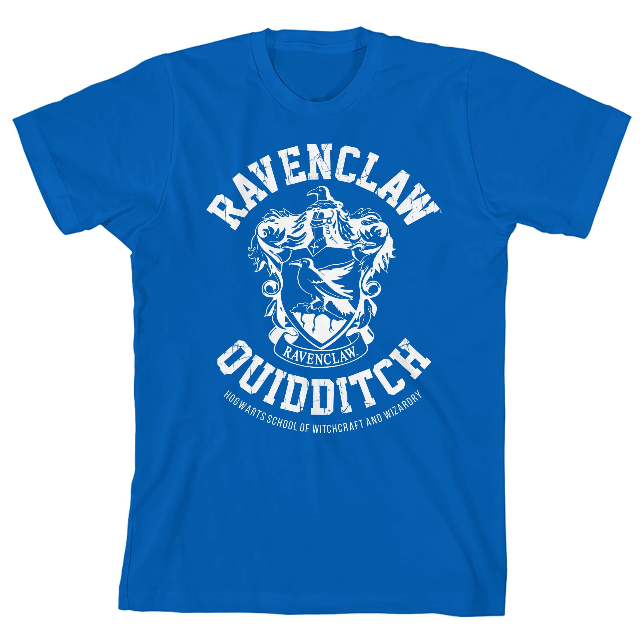 Harry Potter Ravenclaw Quidditch Boy’s Royal Blue T-shirt-L - Walmart.com