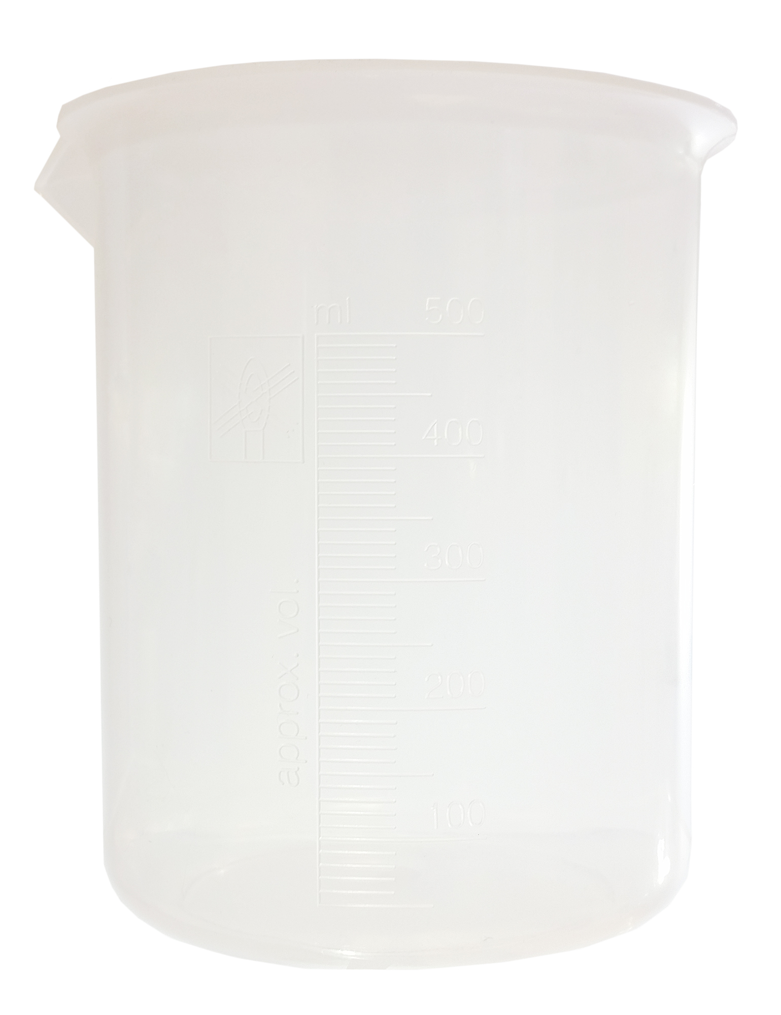 Polypropylene Beaker, 500ml by Go Science Crazy - Walmart.com