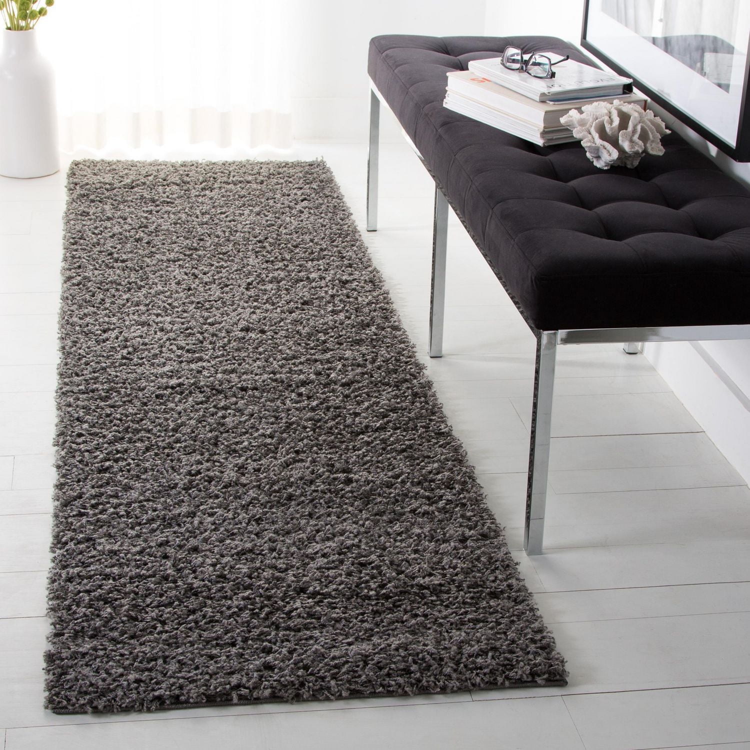 Click here for Safavieh Athens Solid Plush Shag Area Rug 23 X 6 R... prices
